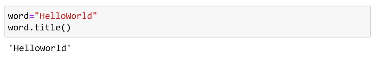 String Manipulation in Python. As we discussed earlier on what is… | by ...