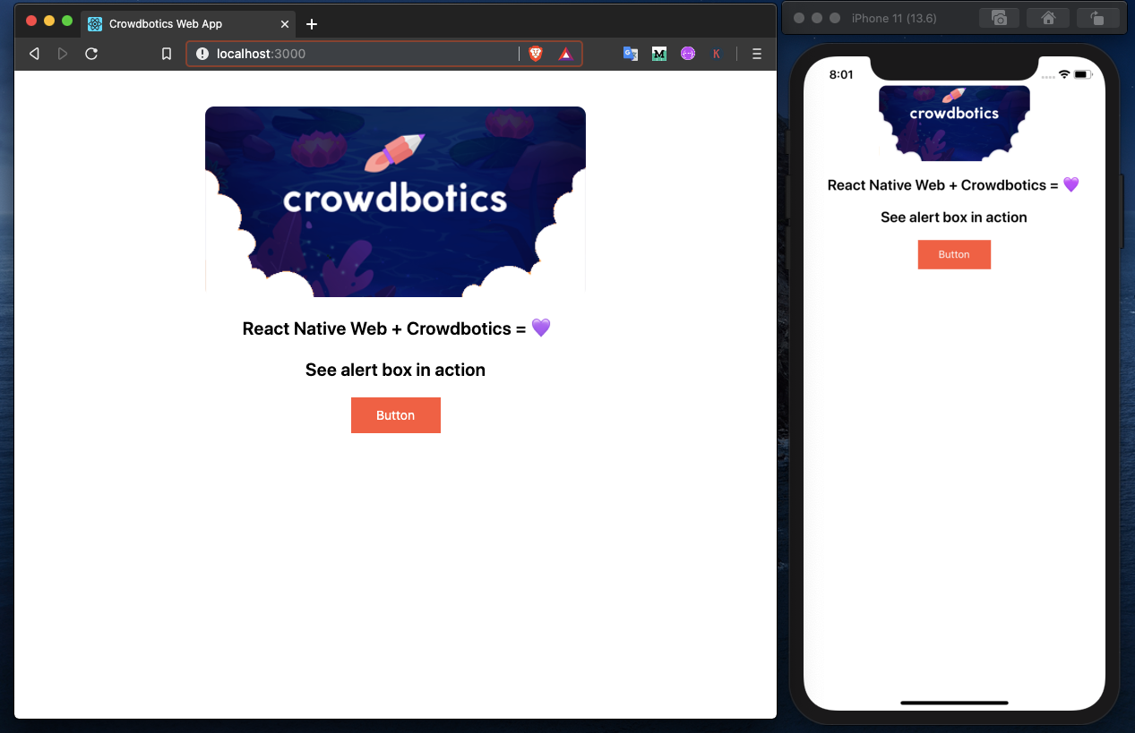 How to Add React Native Web in a Crowdbotics Mobile App | by Aman Mittal | Crowdbotics | Aug ...