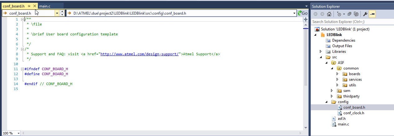 ATMEL Studio 7 Arduino Due User Board Tutorial - eewriter eestuffs - Medium