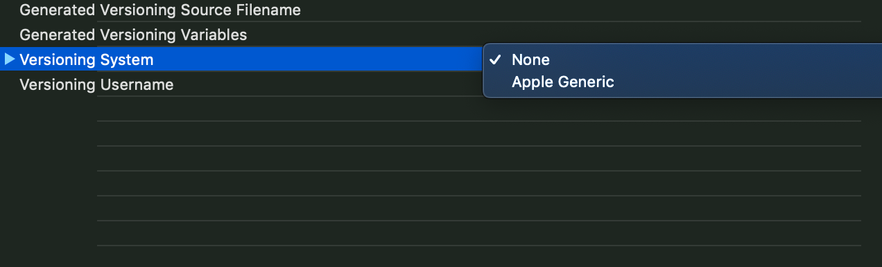 iOS Swift Newbie Gotcha Reminders #2 — Apple Generic Versioning is not enabled | by Raymond ...
