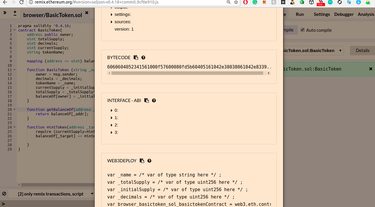 Deploying Contract Using Bytecode Myetherwallet And Remix By Prashant Prabhakar Singh