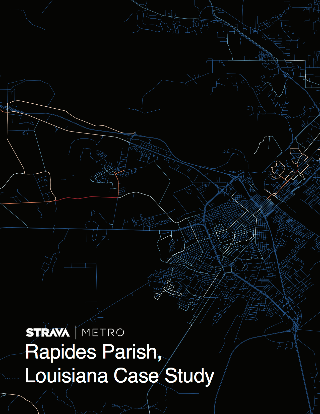 Rapides Parish, Louisiana Case Study | by Haynes Bunn | Strava Metro ...