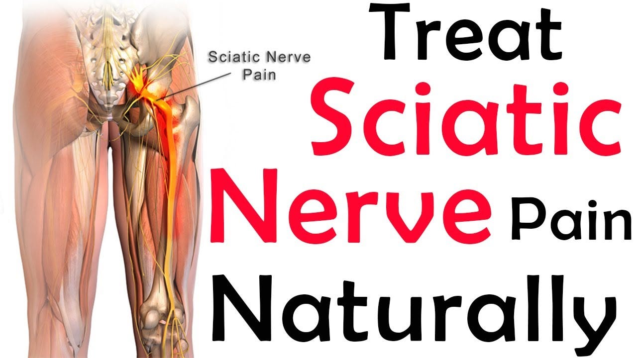 Sciatica Pain Relief Natural Way To Relieve Sciatic Nerve Pain