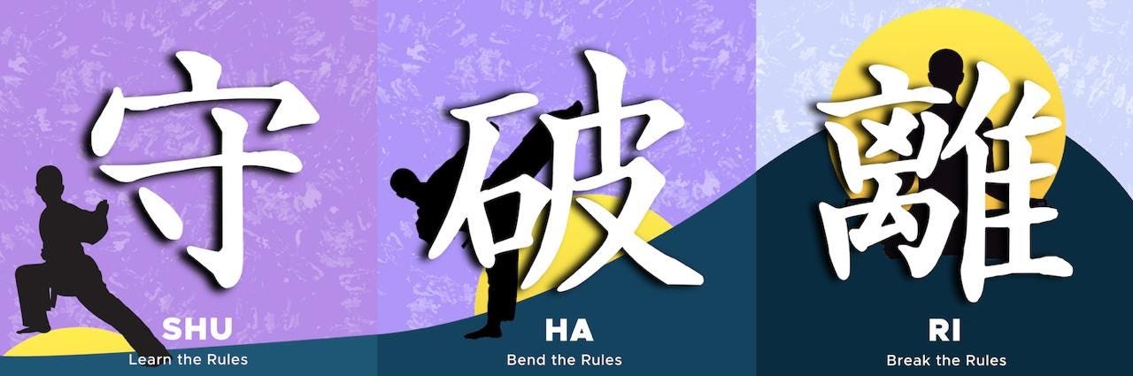 “Shu Ha Ri” to Mastery. Shu Ha Ri is a Japanese martial art… | by ...