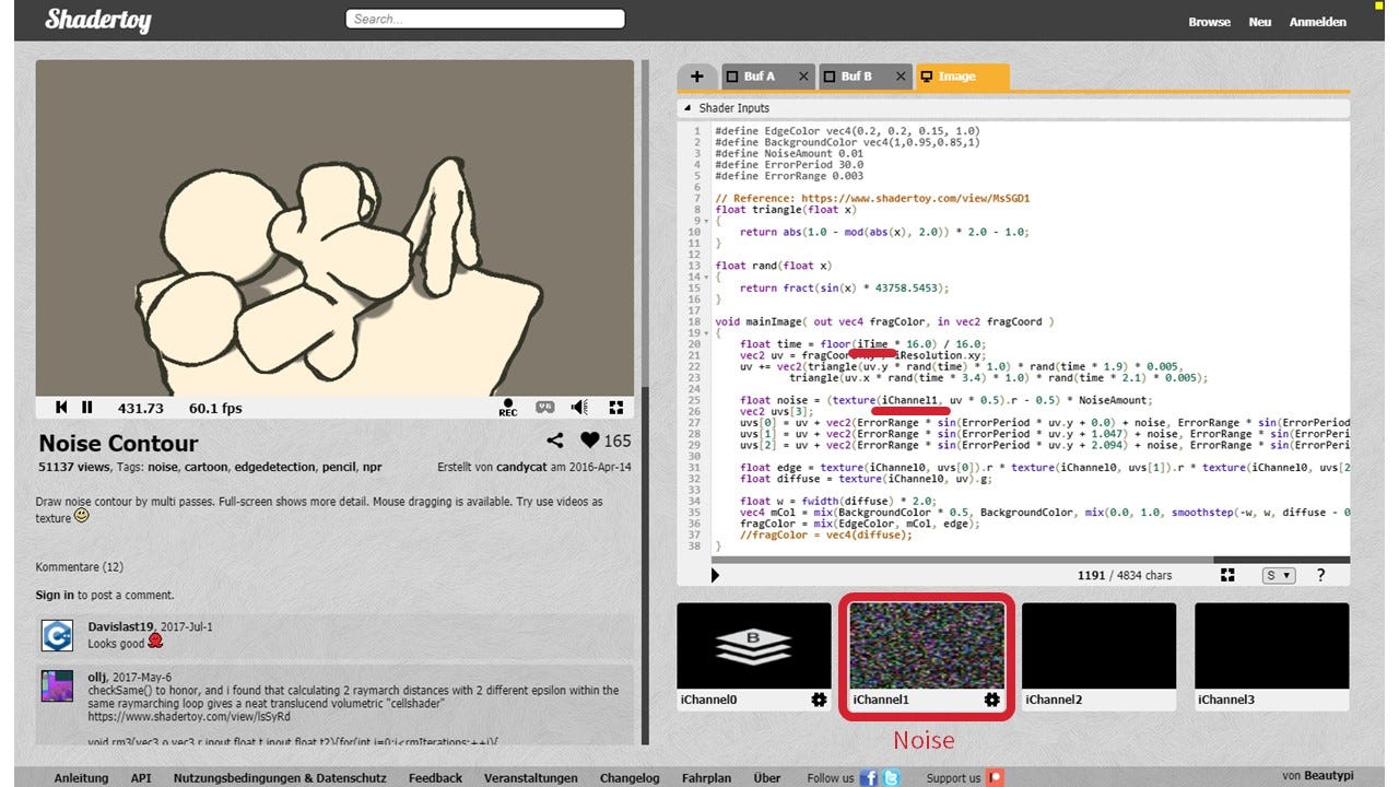 Converting Shaders from Shadertoy to ThreeJS | by Dirk Krause | HackerNoon.com | Medium