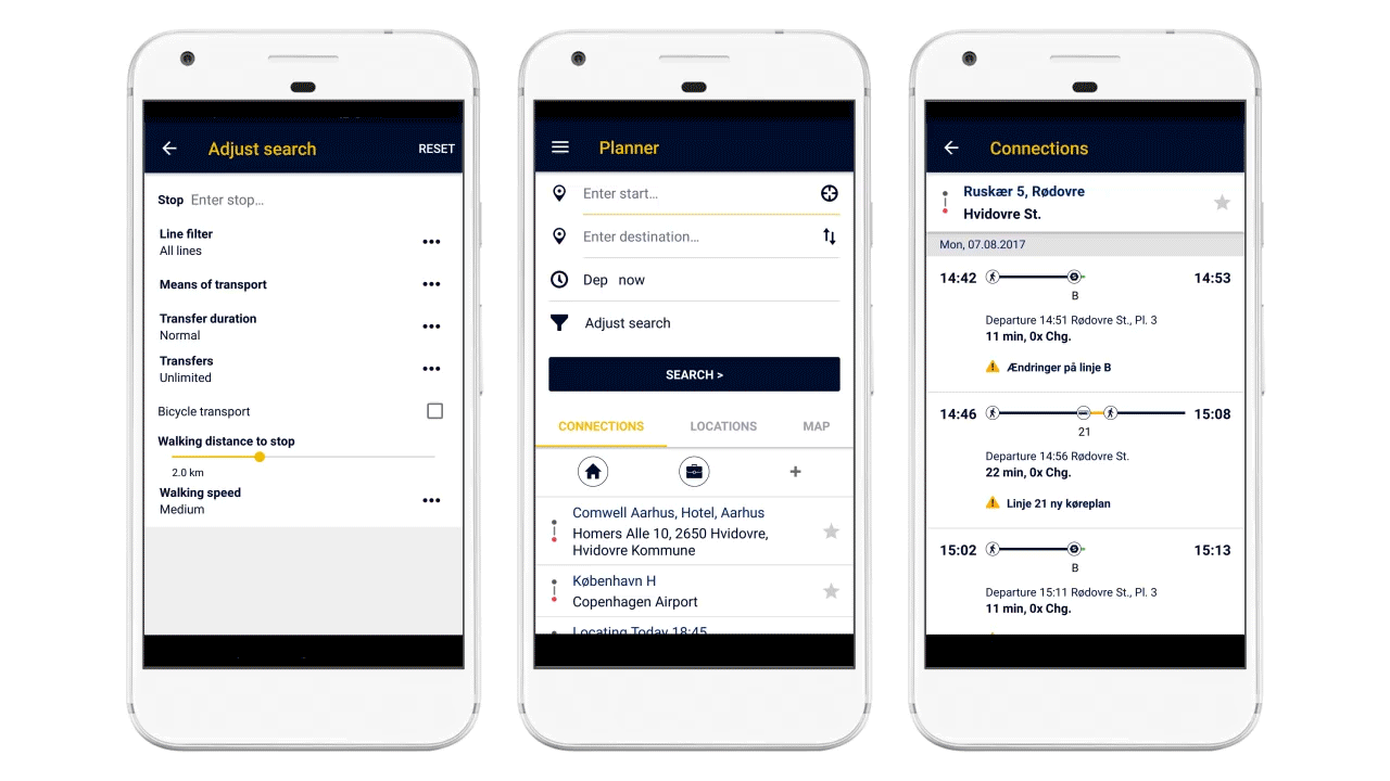 Travelling beyond A–B: Evolving a Travel Planner app (Rejseplanen) 📱 ...