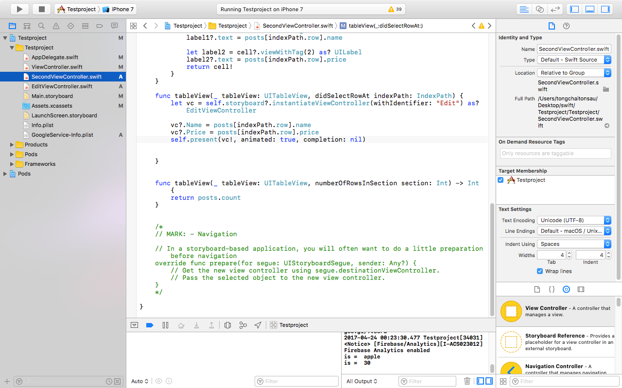 Firebase+Swift — Update & Delete Data | by Apo | Technologies For Everyone | Medium