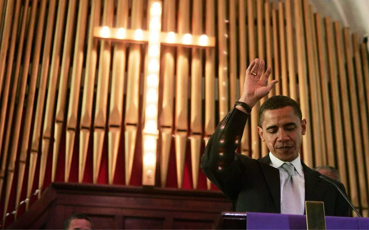 Preaching to the Choir. President/Pastor Barack Obama | by Anthony ...