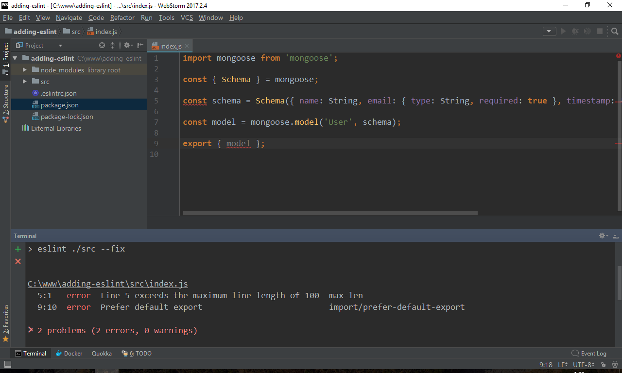 Adding ESlint to Your Project. In this article I will help you to add… | by Alon Valadji ...