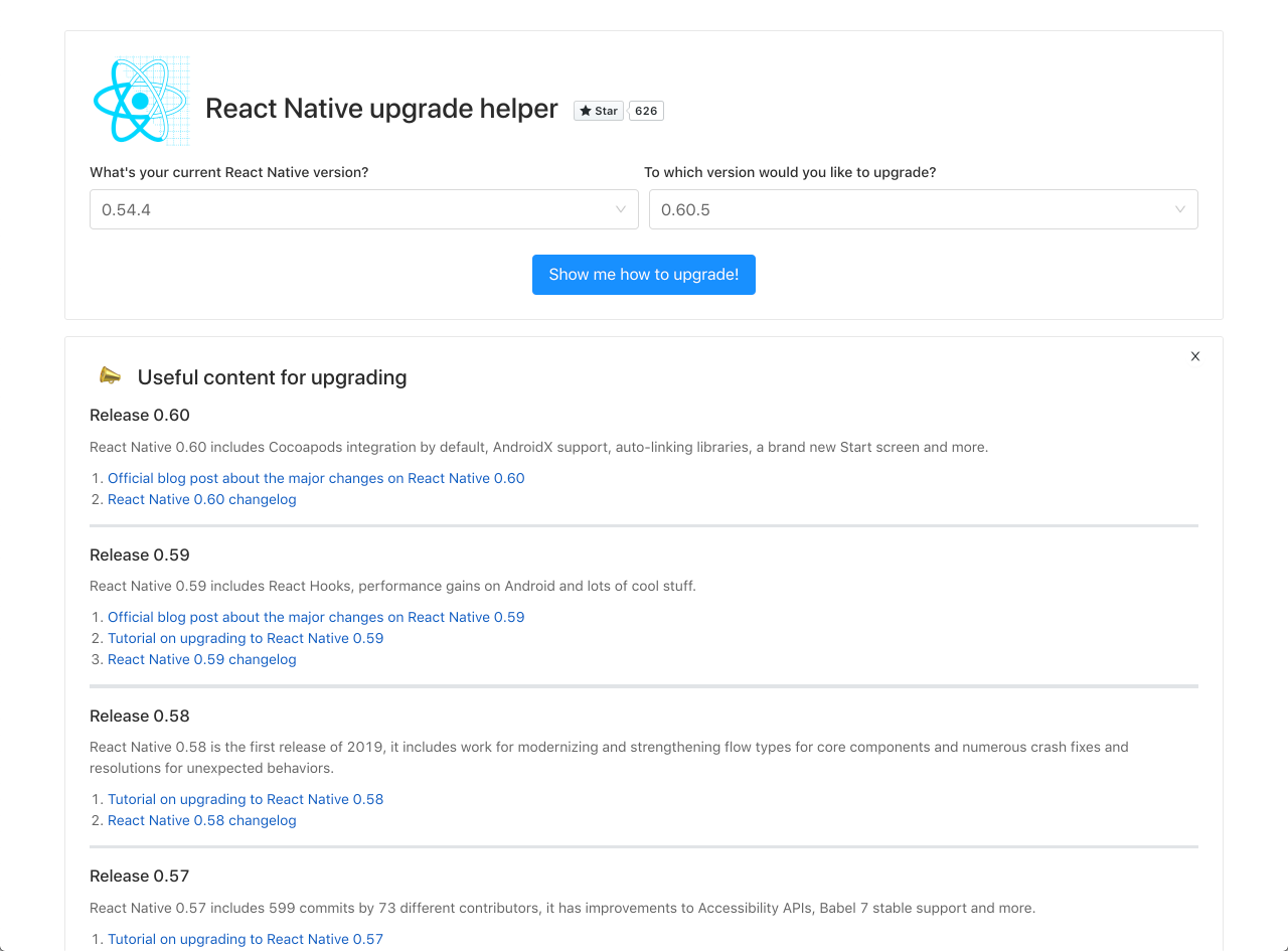 Atualizando um aplicativo React Native — A Saga - React Brasil - Medium