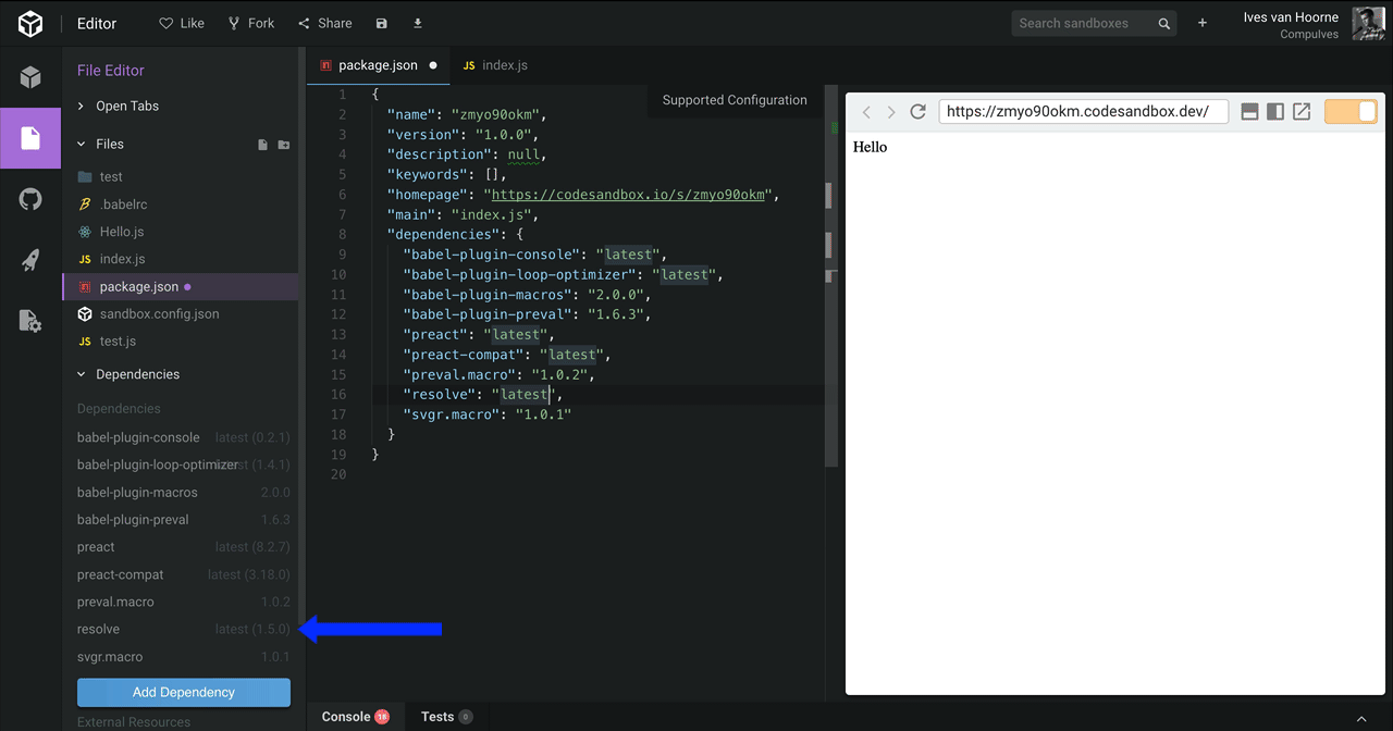 Announcing CodeSandbox 2.5. Announcing: Angular Support, Jest… | by ...