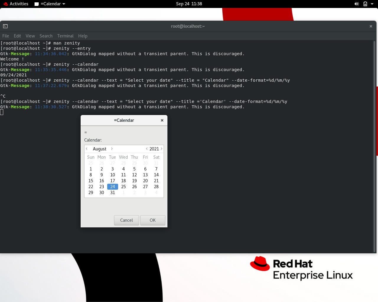 Linux Zenity Command. ARTH2.0 — Task 1.1 | by Vaibhav Khandare | Medium