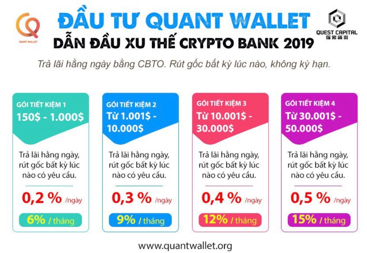 Các gói đầu tư Quant Wallet. Quant Wallet có nhiều gói đầu tư cho… | by ...