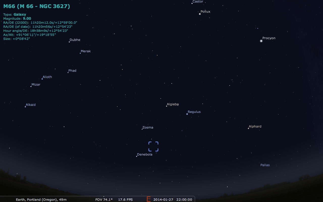 Messier Monday: The King of the Leo Triplet, M66 | by Ethan Siegel ...