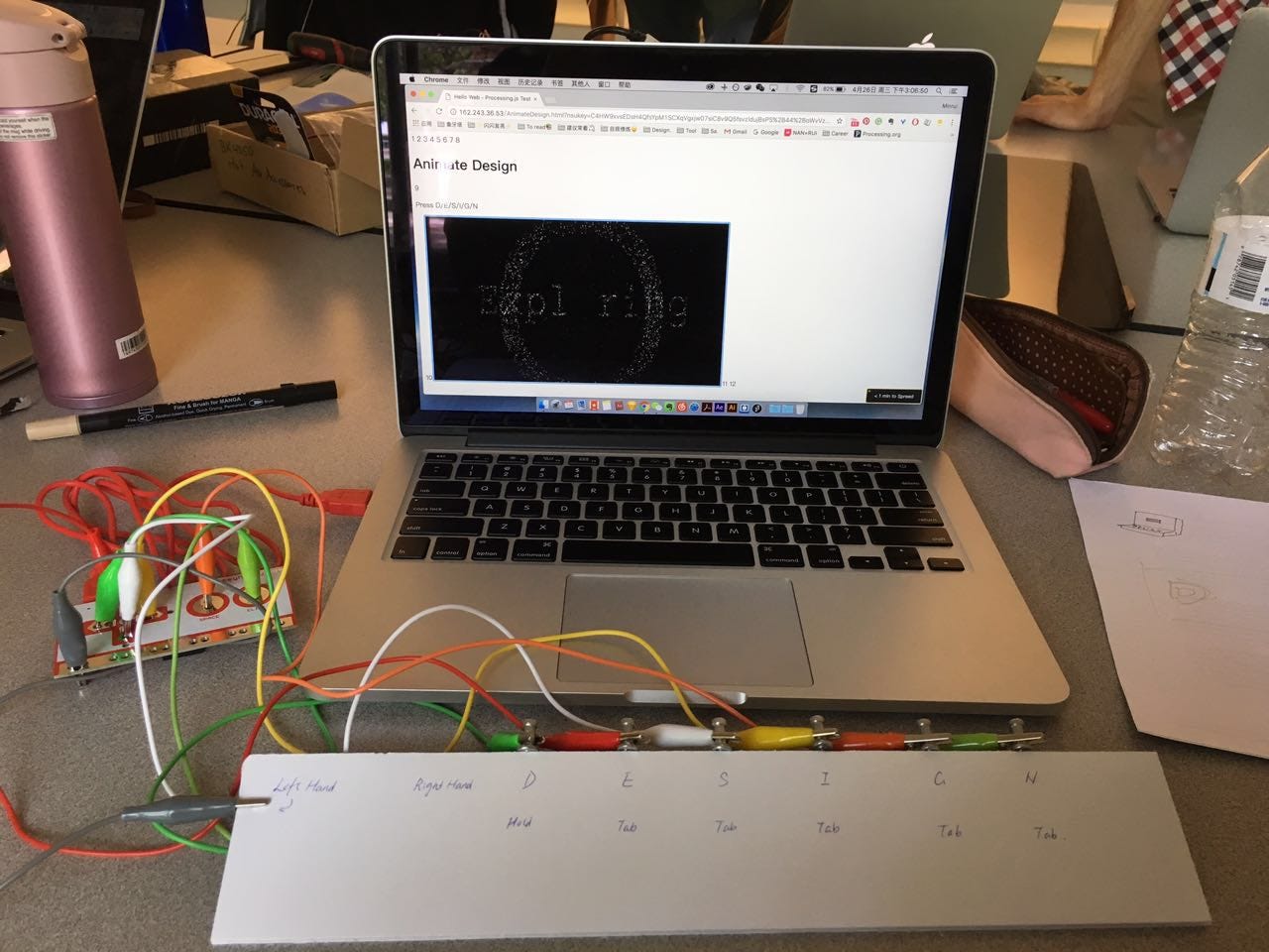 IxD Lab：Final Project. 3.3 Prototyping with Processing & Makey… | by ...