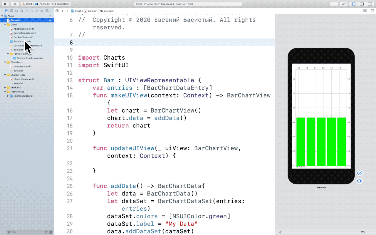 Plotting In Ios Using Charts Framework With Swiftui By Evgeny Basisty Medium