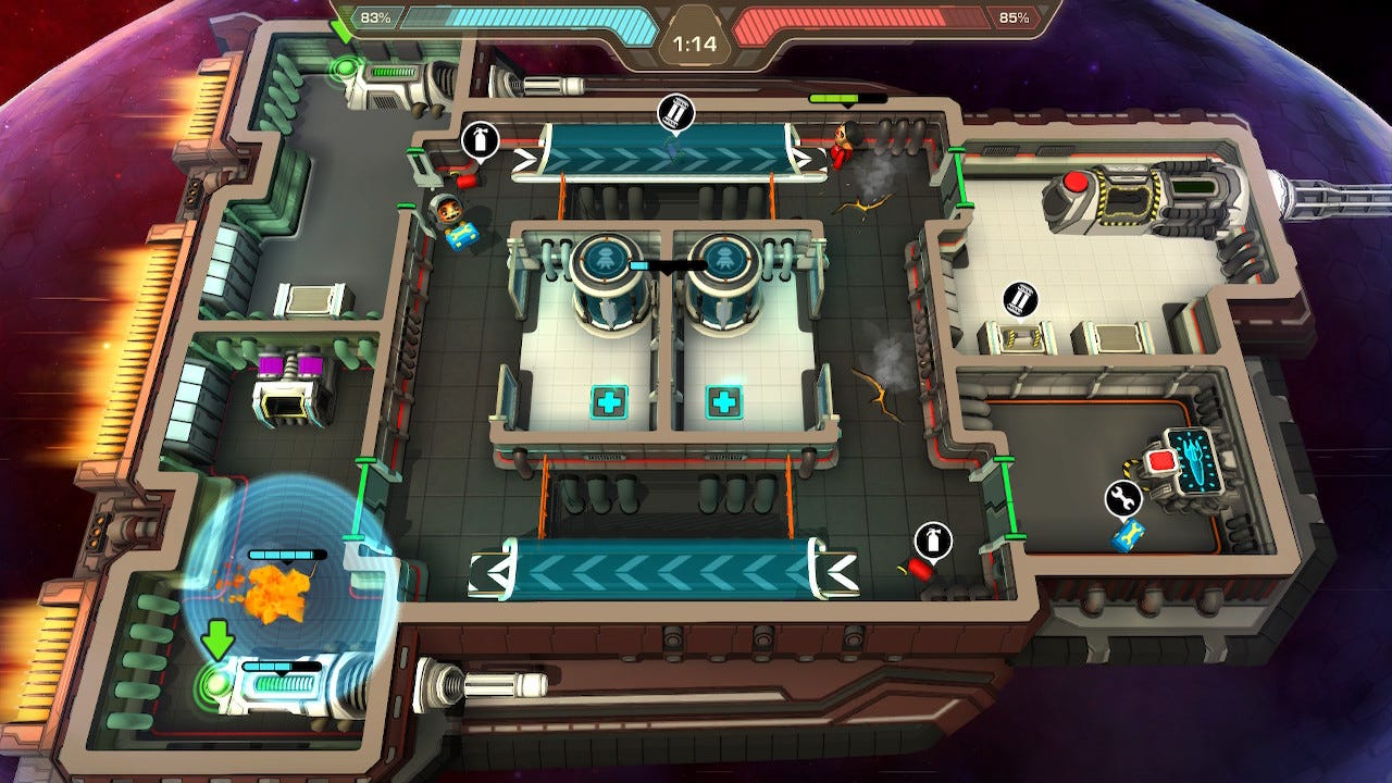 Análise | Catastronauts (Switch). Junte seus amigos e tente manter sua ...