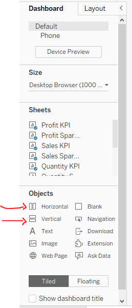 Why You Need a Layout Container in Tableau Dashboard | by Cndro | Medium