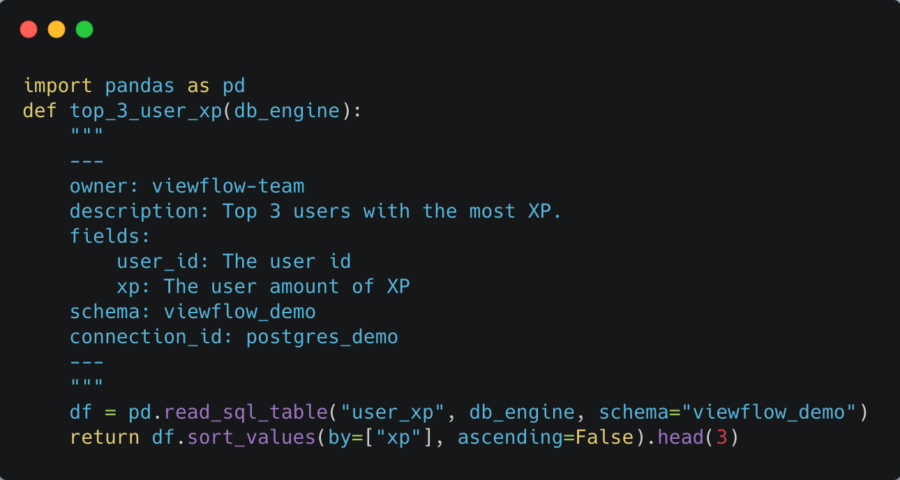 Viewflow, an opensource framework for writing data models without Airflow | DataCamp Engineering