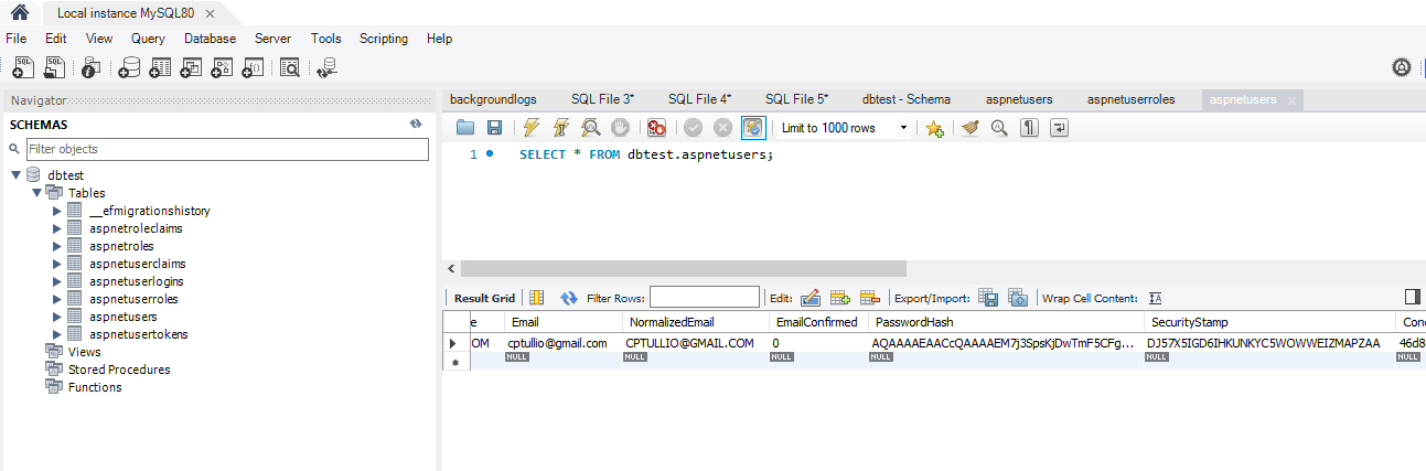 .NET Core 3 — Blazor App and Security with Identity and MySql | by ...