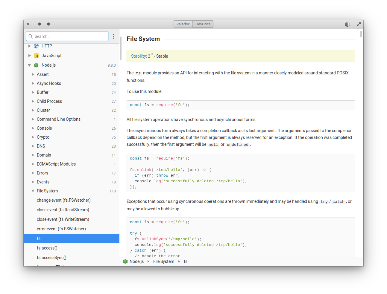 AppCenter Spotlight: quickDocs. Quickly Read Developer Docs | by ...
