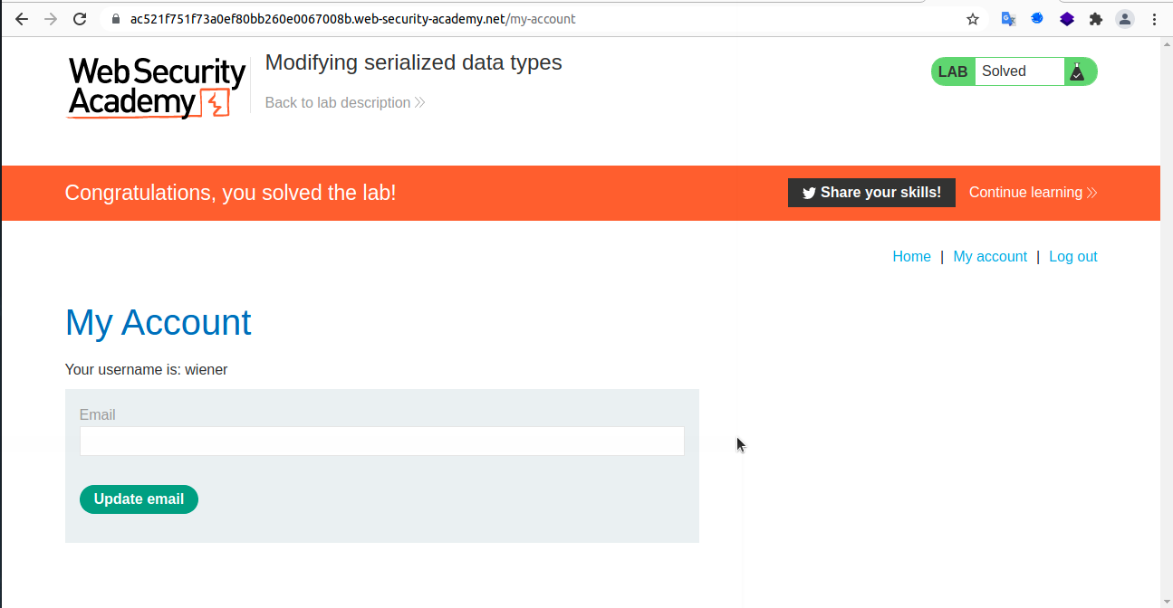 Insecure Deserialization