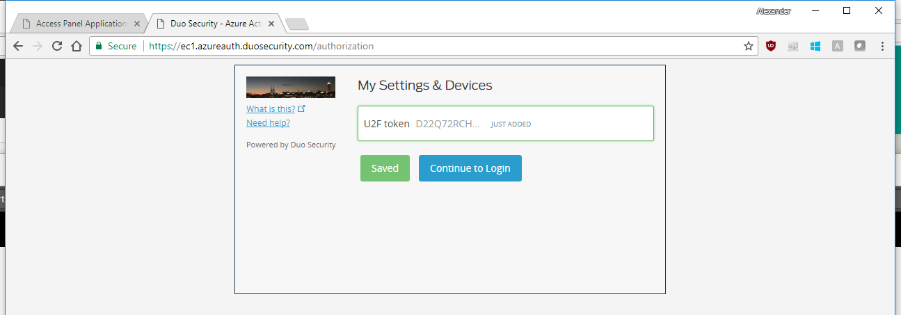 AAD conditional access with U2F token | by Alexander Filipin ...