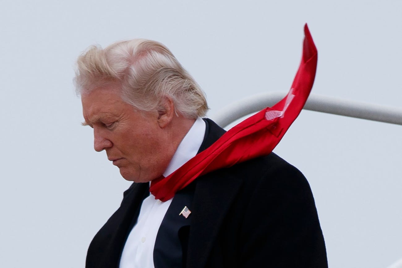 35 unforgettable images that capture Trump’s wild and bitter presidency ...