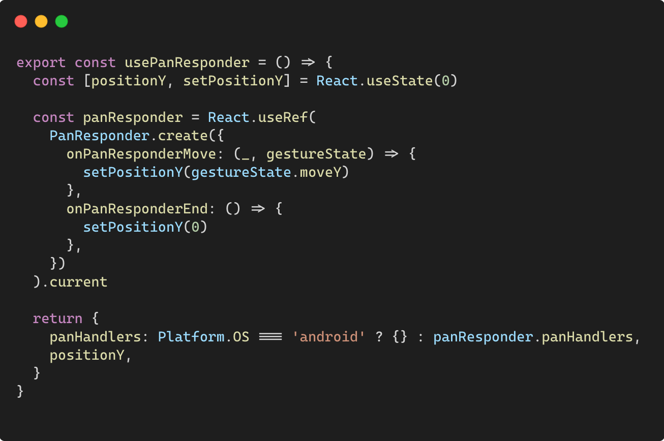Right keyboard accessory view in React Native | Medium