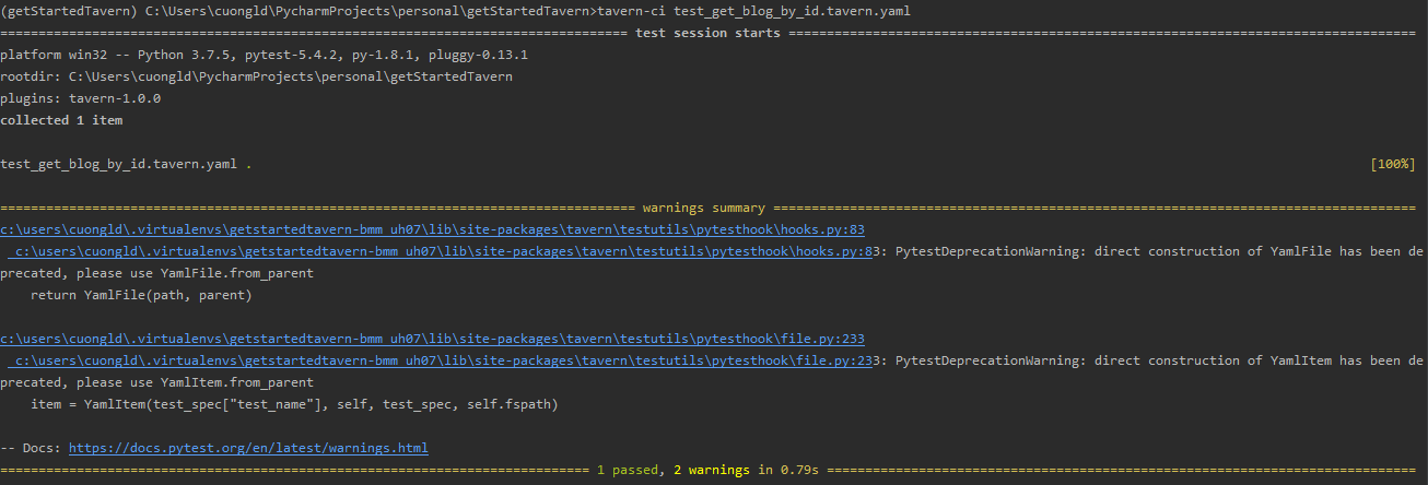 Easy API automation testing with Tavern - Automation with Love - Medium