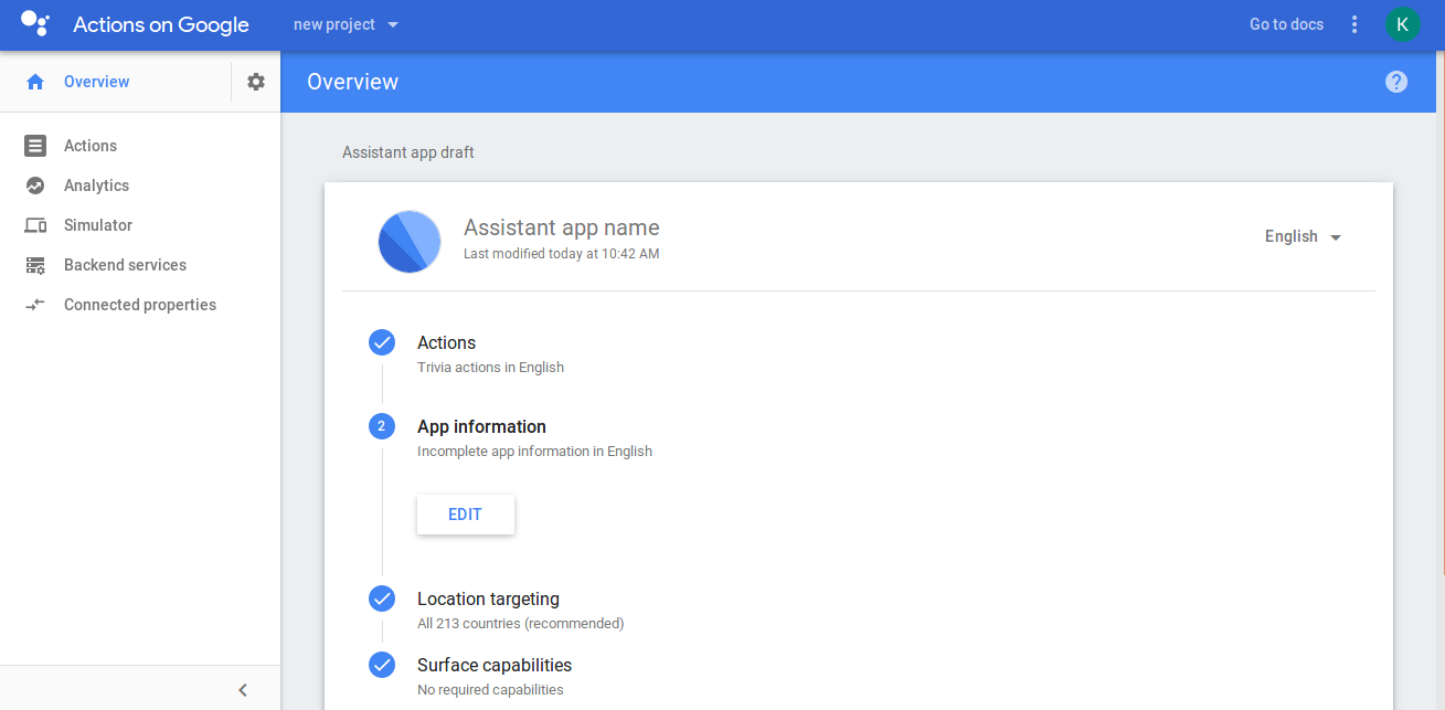 How to build apps for Google Assistant with no programming experience ...