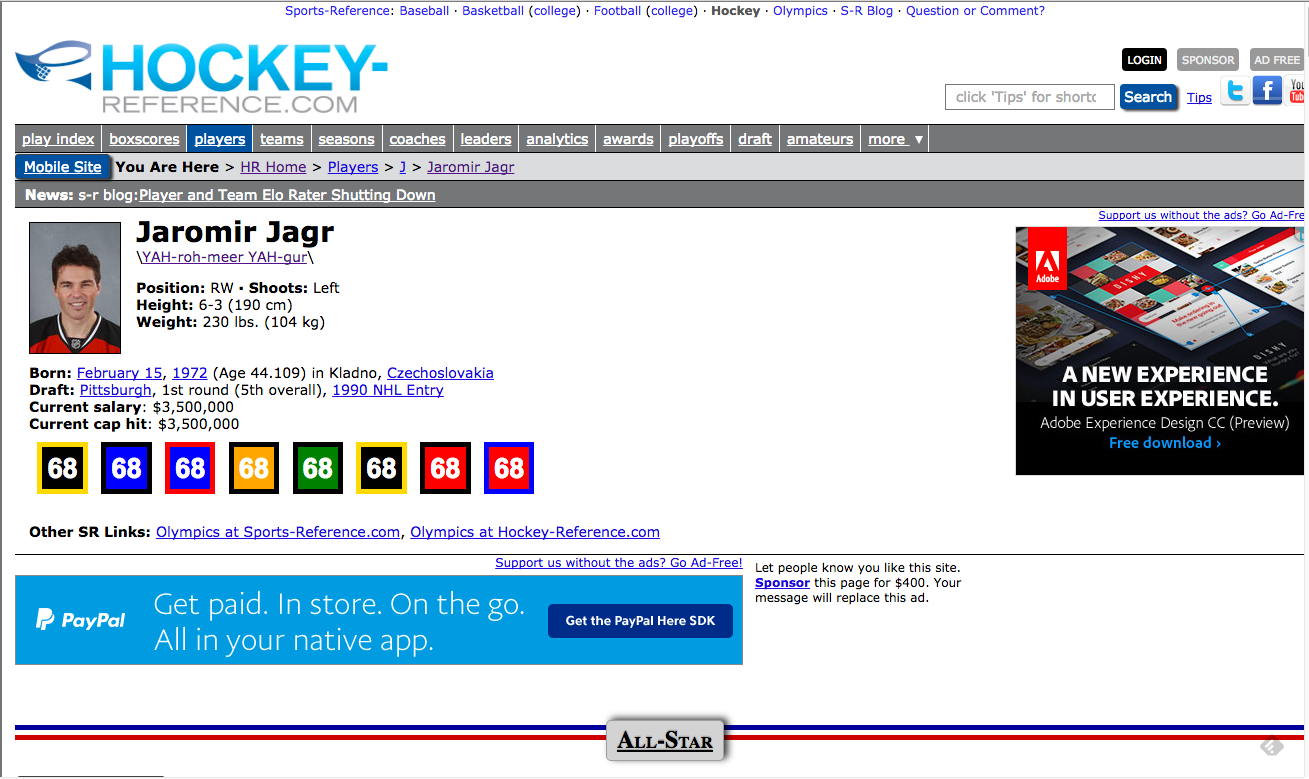 Baseball-Reference.com Relaunches with a New Responsive Template | by ...
