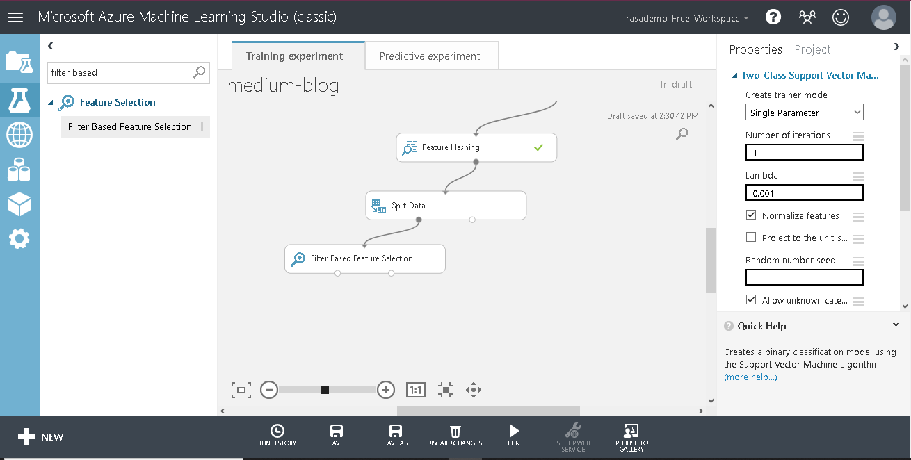 Beginner’s guide to Azure Machine Learning Studio using custom dataset ...