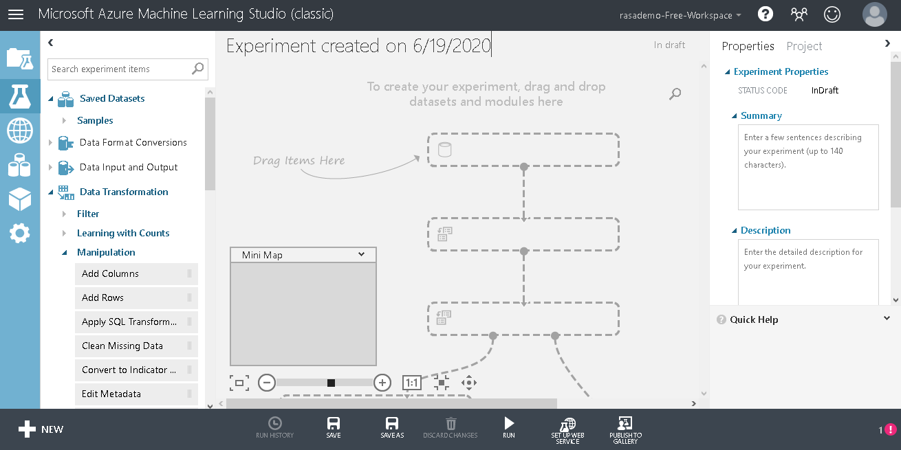 Beginner’s guide to Azure Machine Learning Studio using custom dataset ...