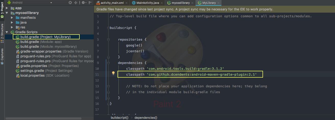 Create your own Android Library. Most of the (Actually everyone ...
