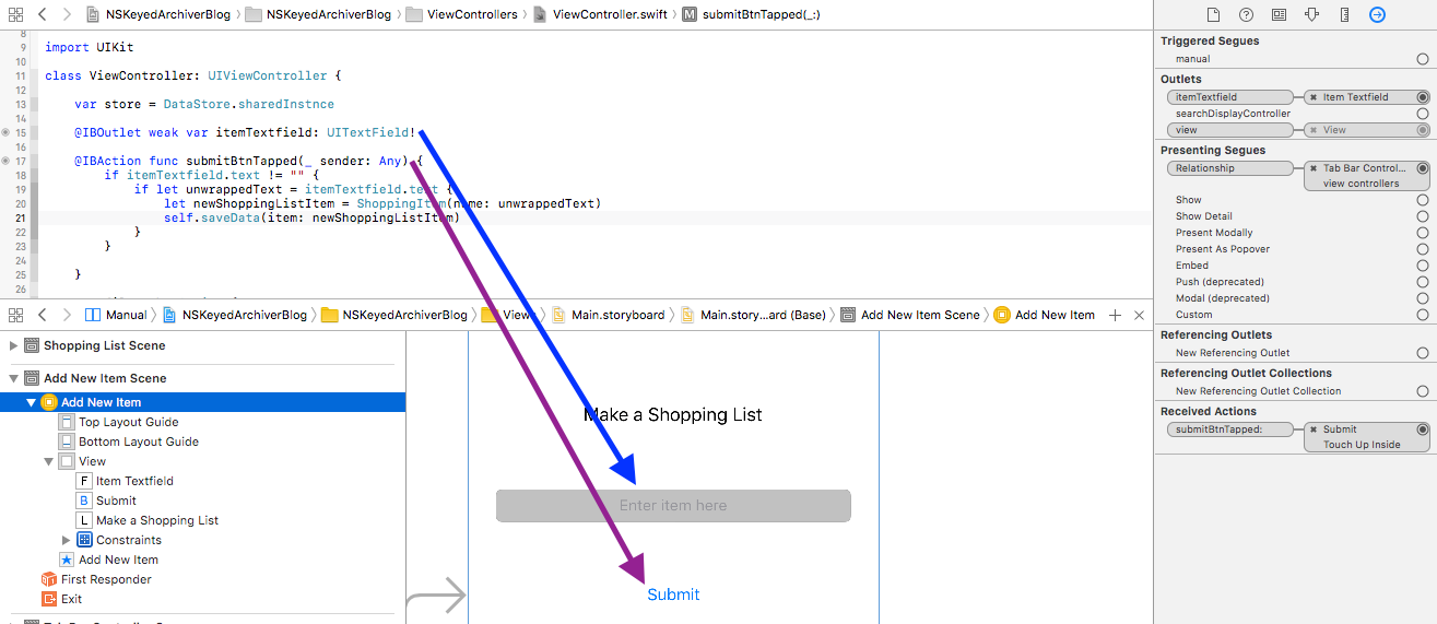 Using NSKeyedArchiver to Persist Data (Swift 3) - Yay It’s Erica - Medium