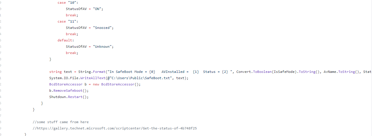 Bypass AV/EDR with Safe Mode?. Guess what might not be running in safe ...