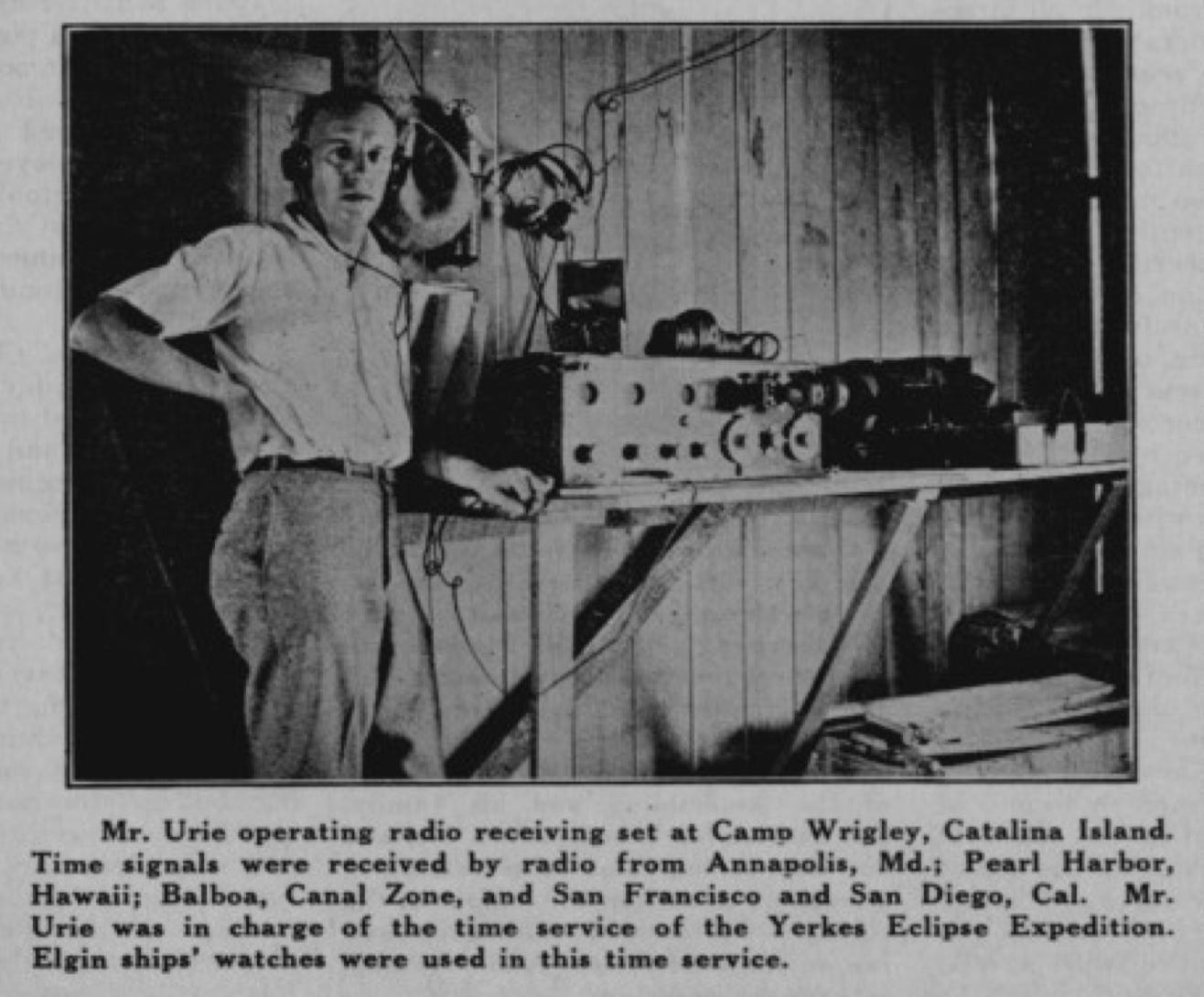 My grandfather Frank D. Urie and the Yerkes Wrigley Eclipse Party of ...