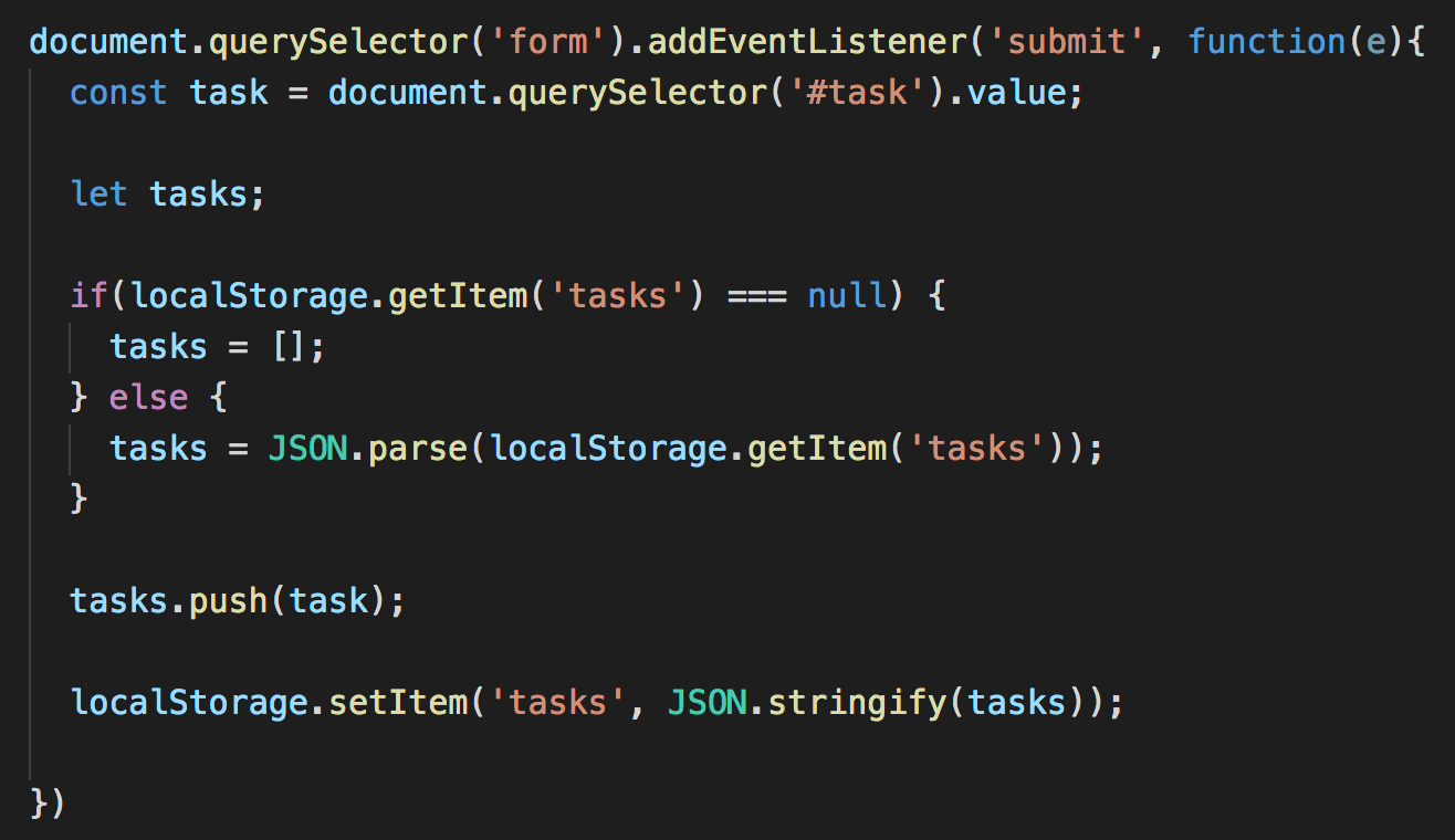 33 Javascript Write To Local Storage Javascript Overflow