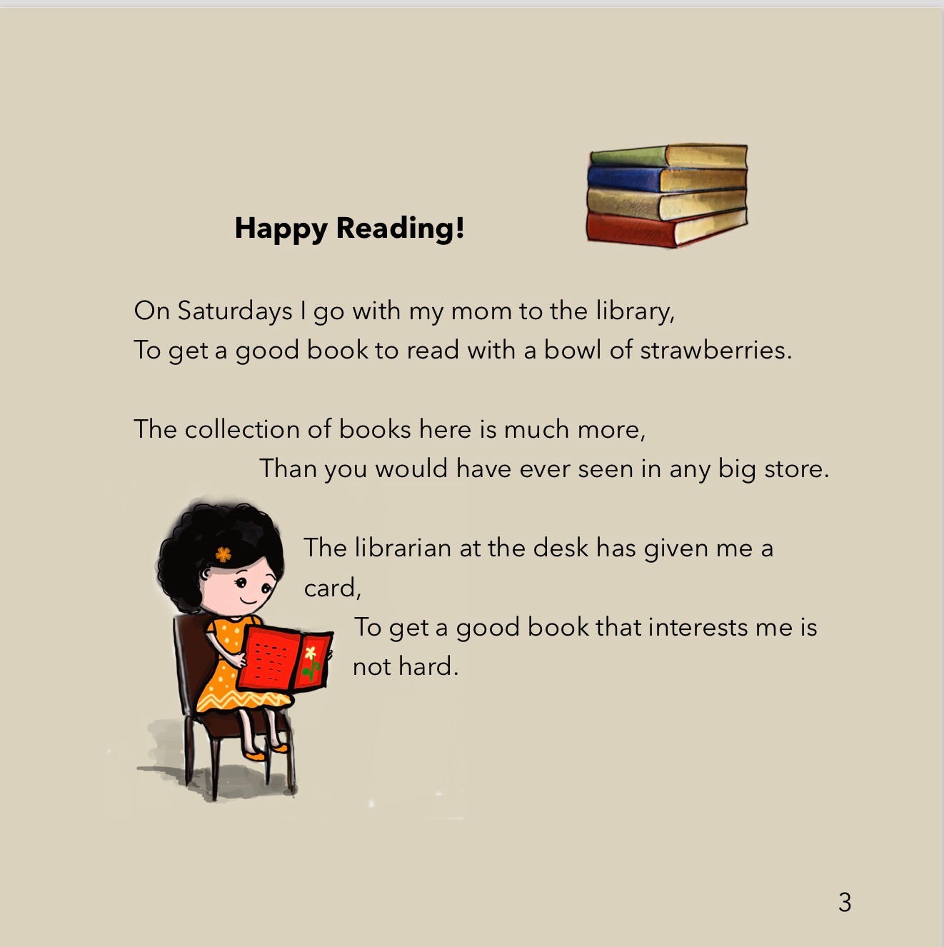 An Illustrated Book Of Poems That Would Keep Kindergarten Children ...