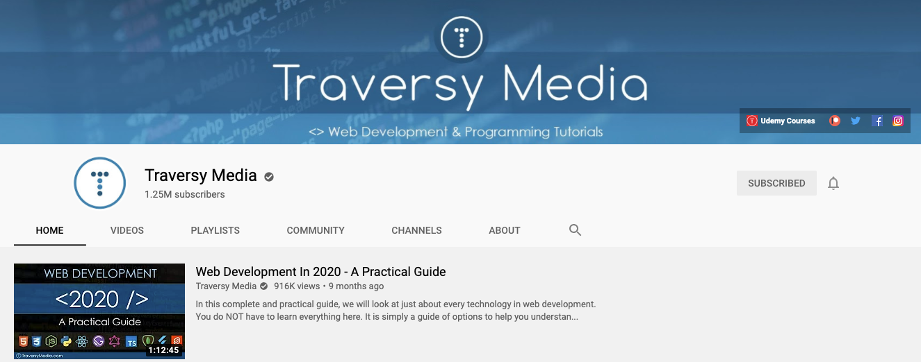 10 Best Channels to Learn Web Development | by Ann Adaya | The Startup ...