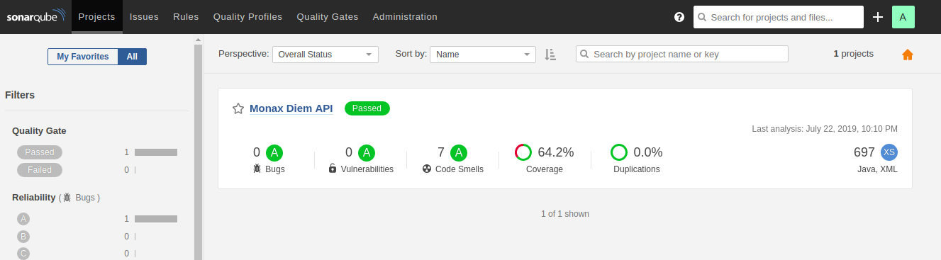 Github — Jenkins — SonarQube Integration for Java/Maven 4/4: Code analysis with SonarQube | by ...