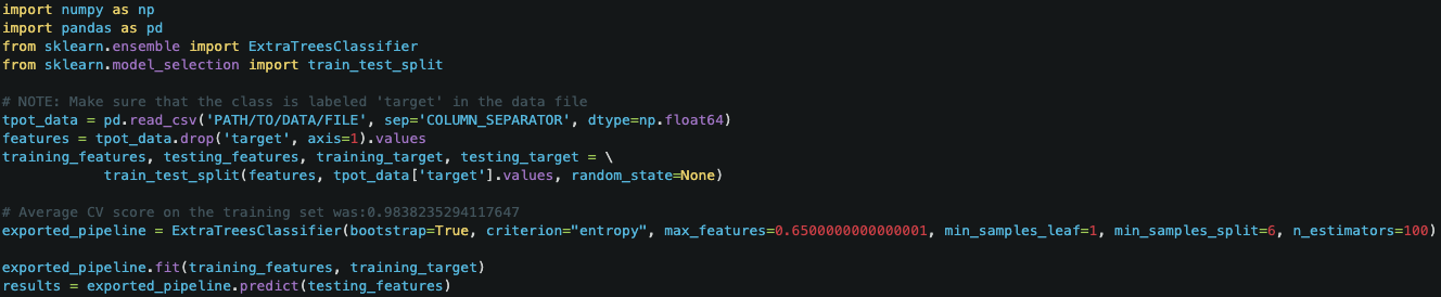 Auto Machine Learning Using TPOT. TPOT is a Python Automated Machine… | by Harrison Miller | Medium