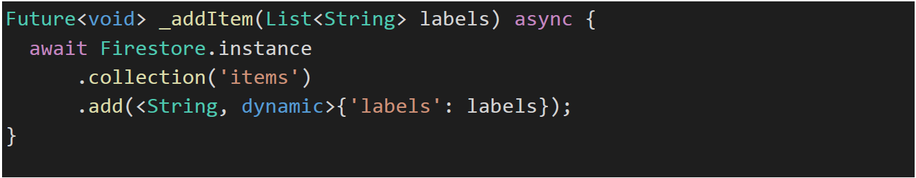 Flutter Vision — Flutter Firebase Ml Vision Firebase Cloud Firestore