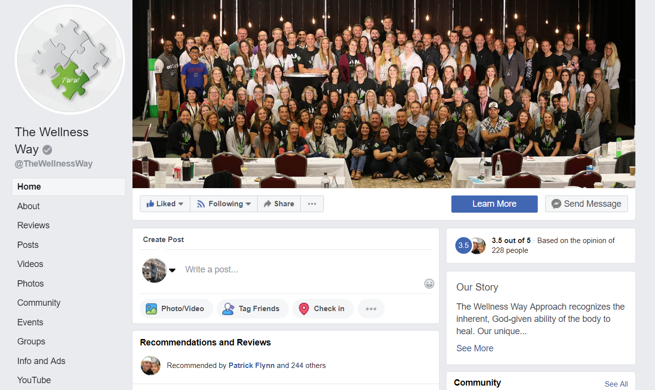The Wellness Way Gets Social. The Wellness Way is a network of people ...