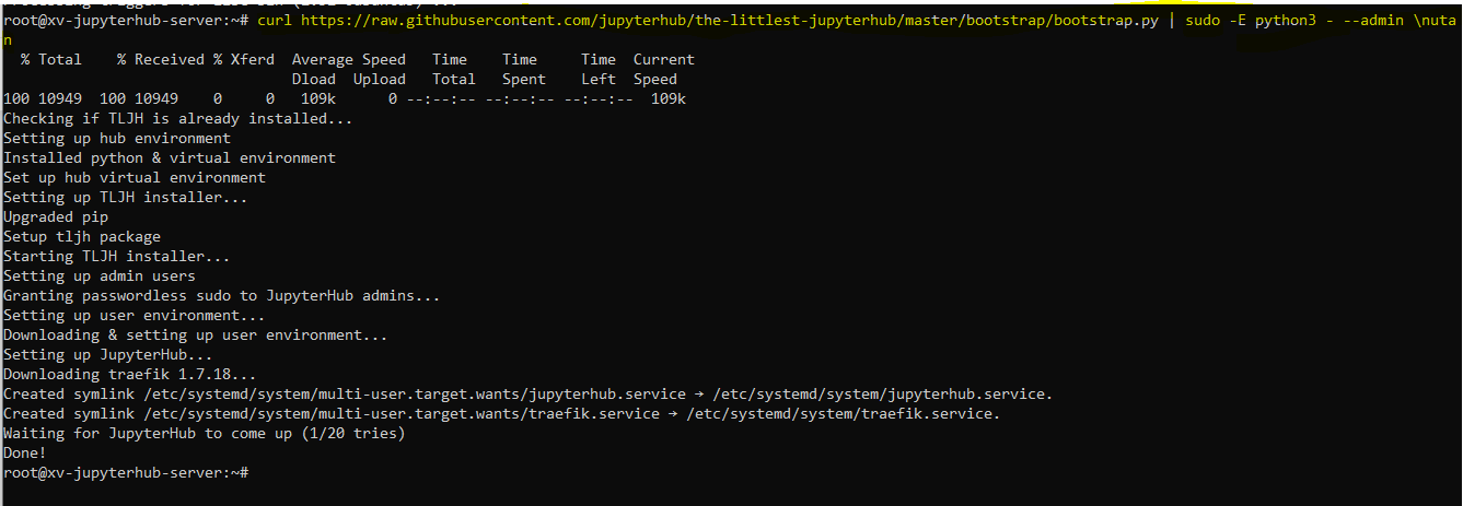 Install Jupyterhub In Vultr Cloud Server By Nutan Apr 2021 Medium