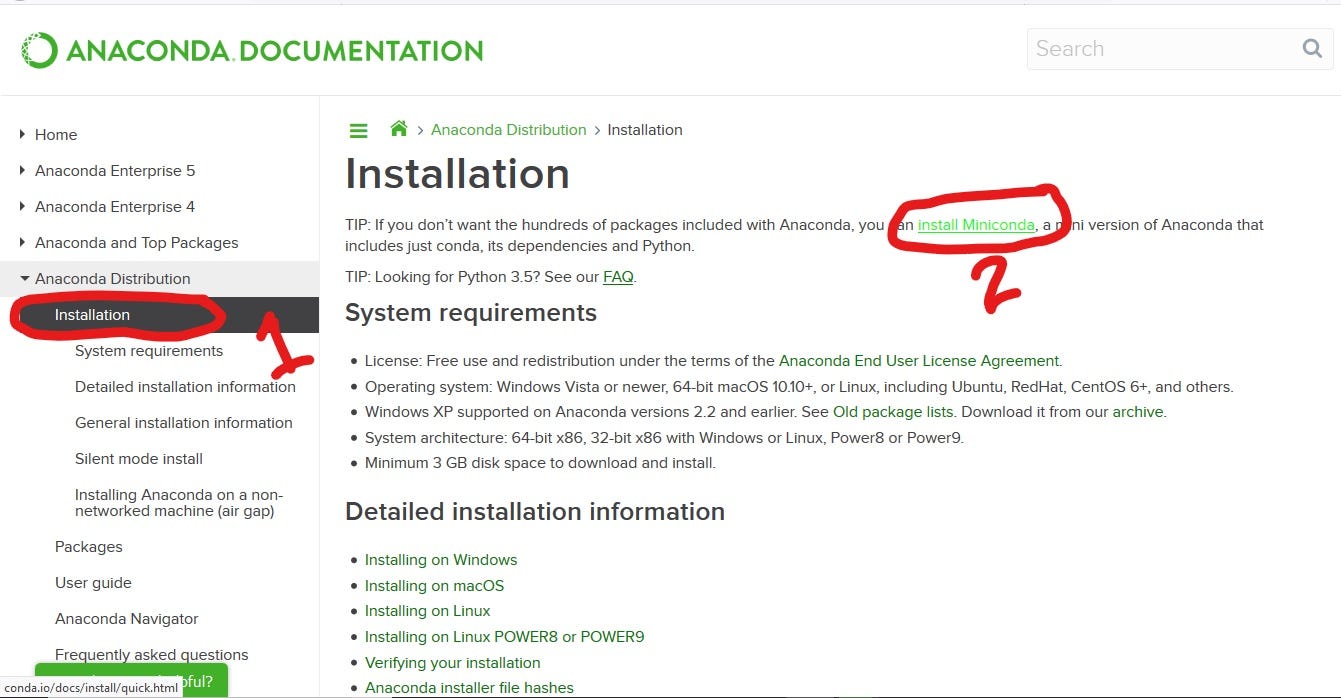 Setting up python on Windows environment for Data Science and Machine ...
