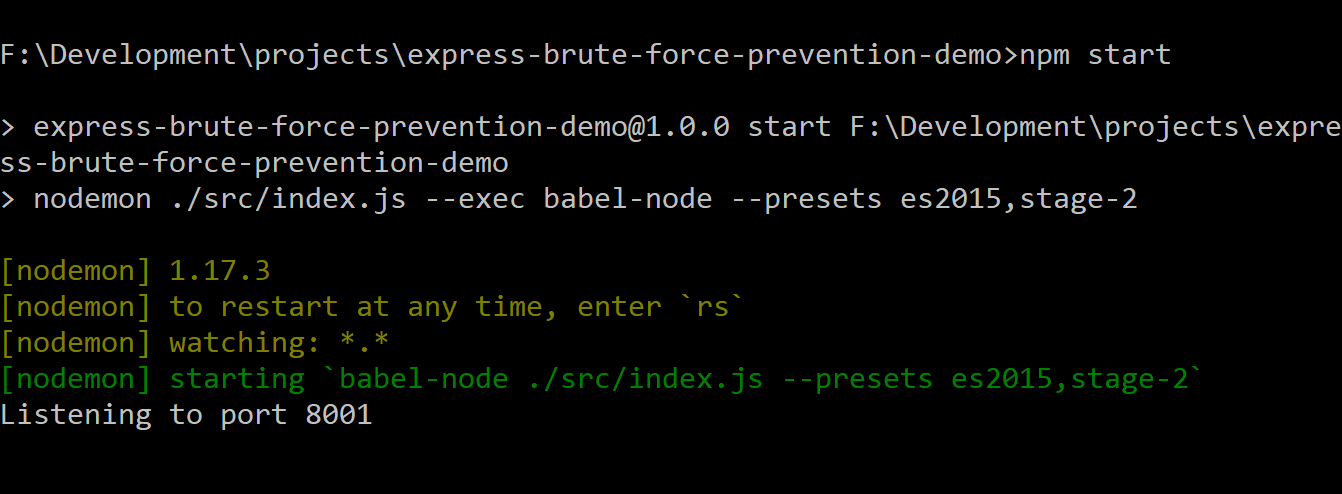 A small attempt to introduce how we can prevent brute force attack against our Node.js (Express ...