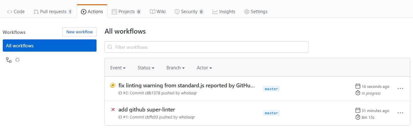 Try GitHub super-linter with Github Action | by Shi | CI/CD/DevOps | Jun, 2020 | Medium