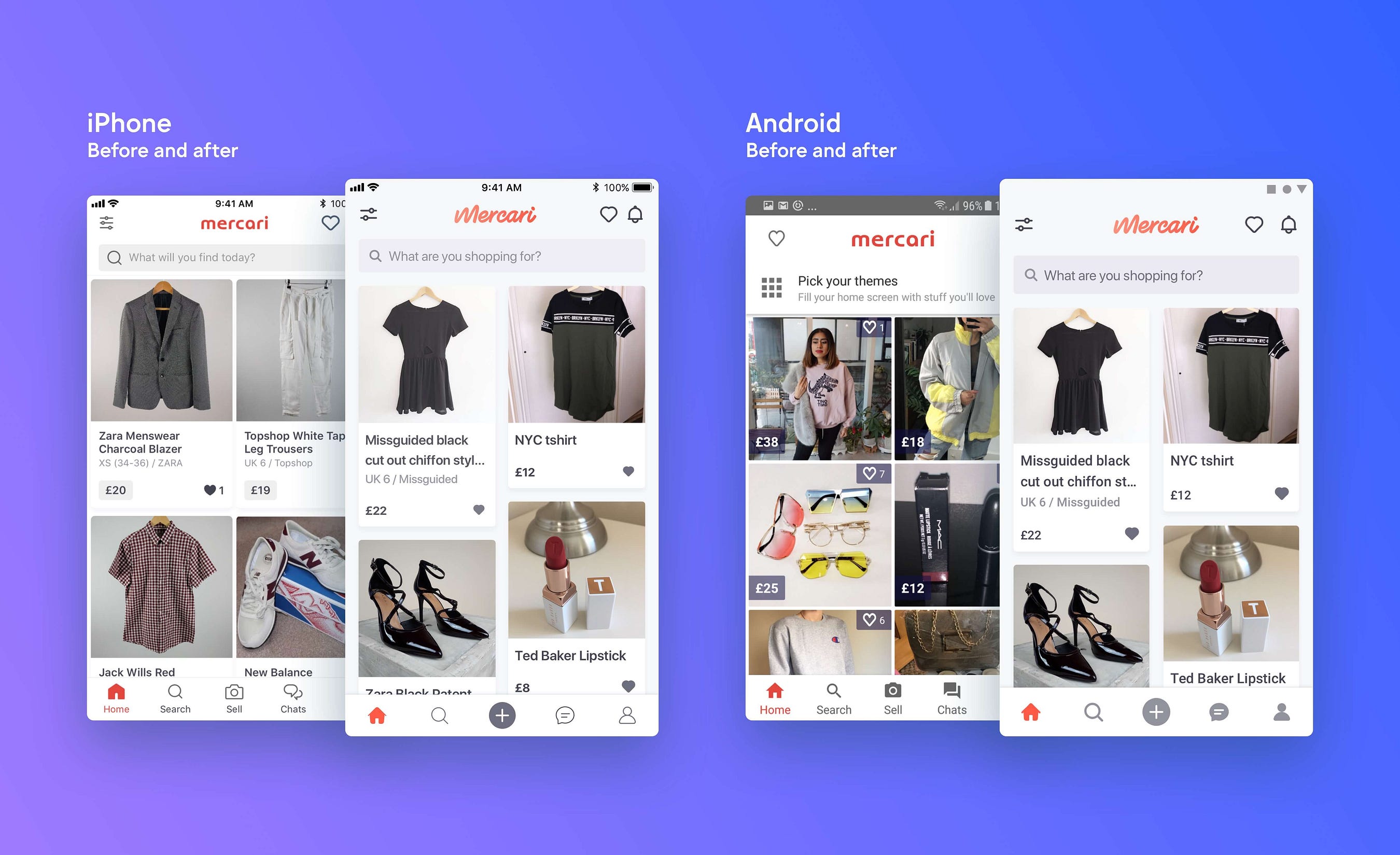 Mercari UK’s New Look & Design System | by Anant Bhadreshwara | Mercari ...
